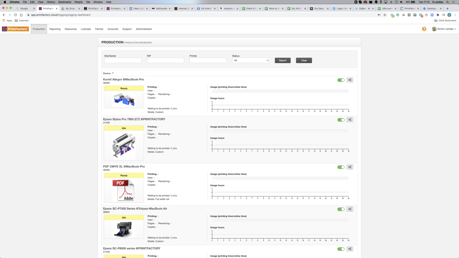 PrintFactory Cloud web app - printfactory-dealer.eu