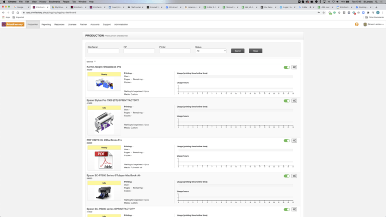 PrintFactory Cloud web app - printfactory-dealer.eu