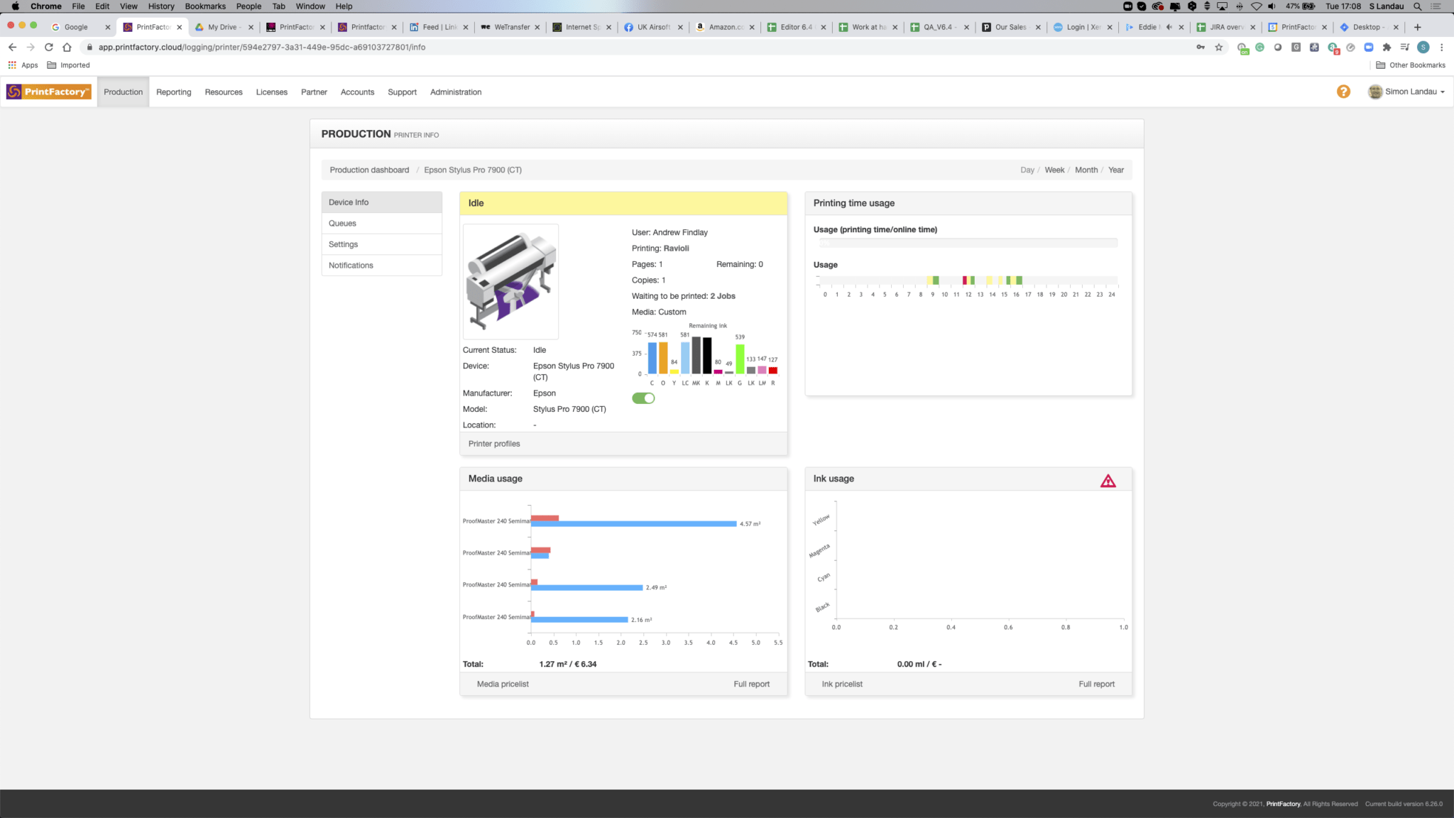 PrintFactory Cloud web app - printfactory-dealer.eu