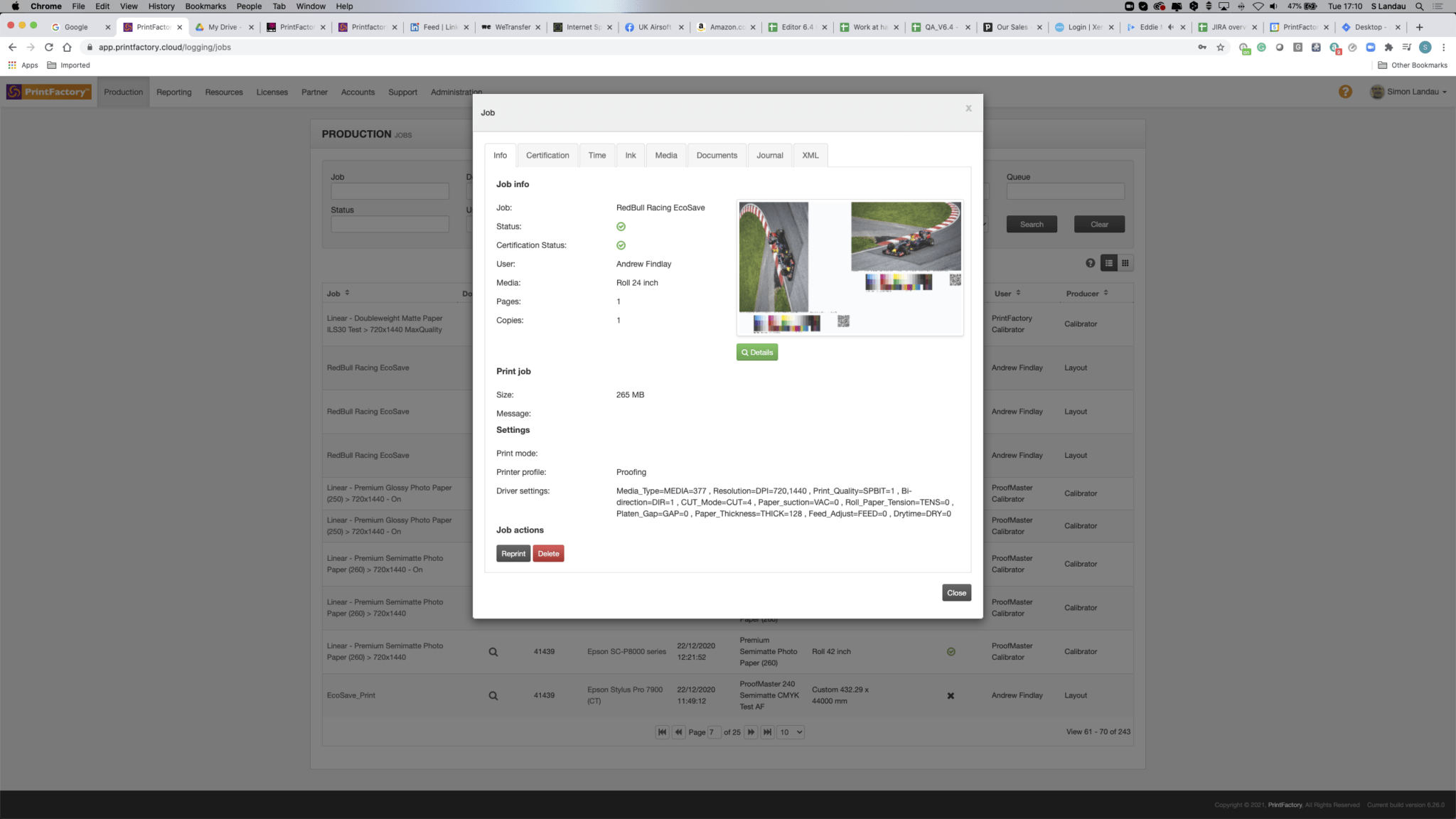 PrintFactory Cloud web app - printfactory-dealer.eu