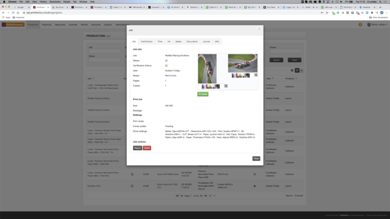 PrintFactory Cloud web app - printfactory-dealer.eu